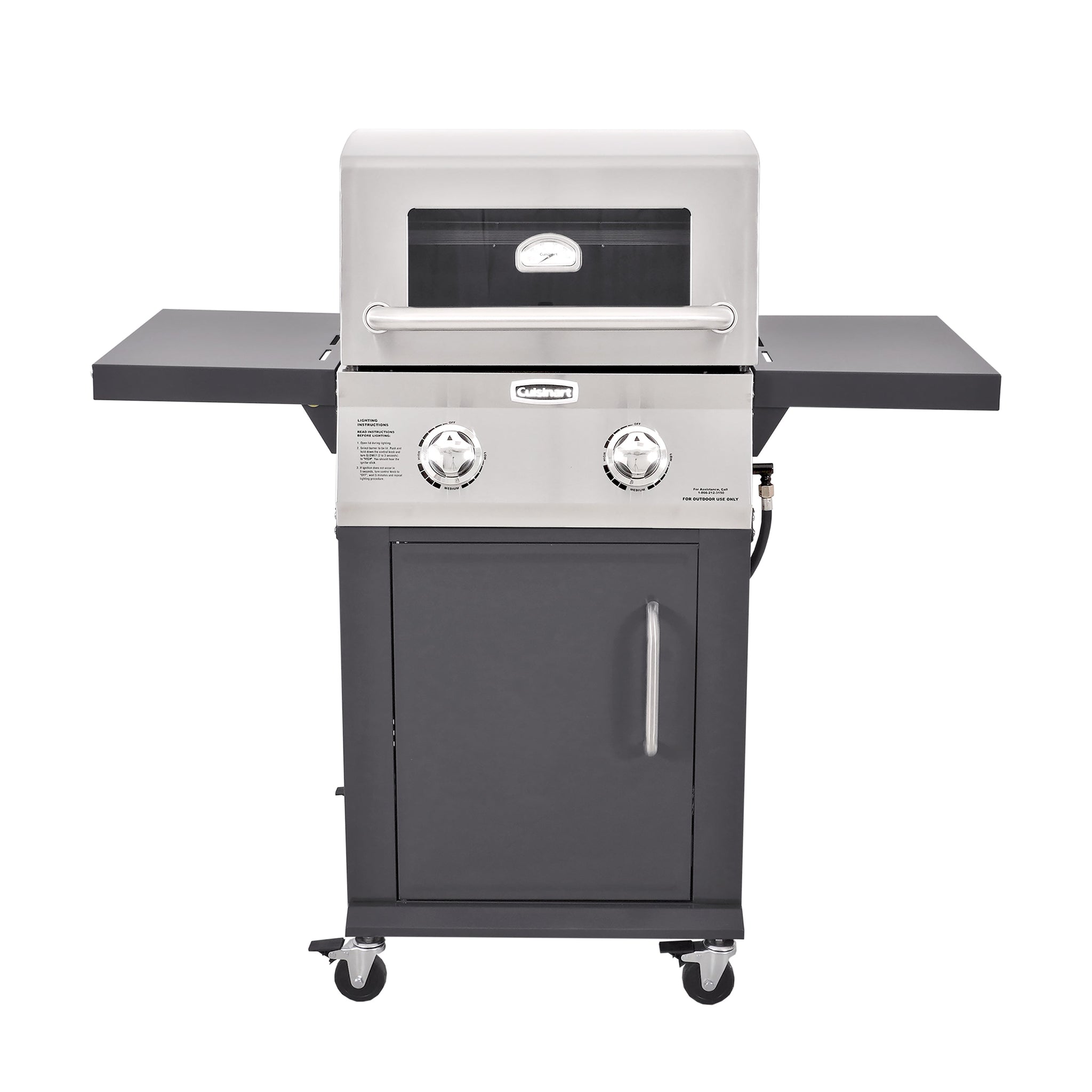Cuisinart 2-Burner Dual Fuel Gas Grill (Propane/Natural Gas) - INACTIV ...