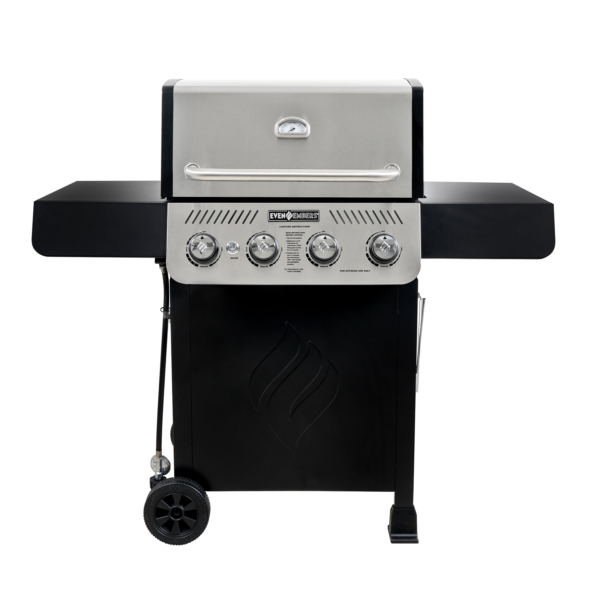Even Embers 4-Burner Gas Grill – Fair Game Group