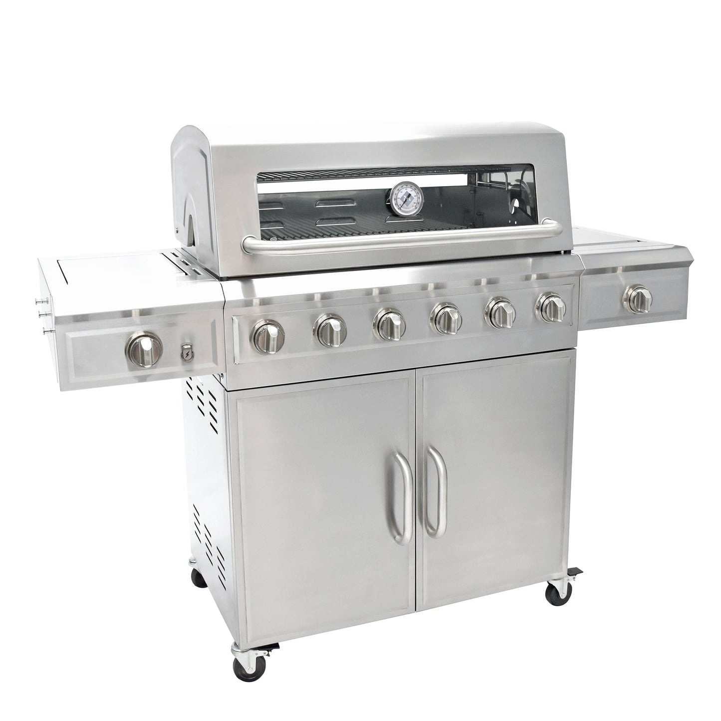 Member’s Mark Stainless Steel 6-Burner Gas Grill with Sear Burner - In ...