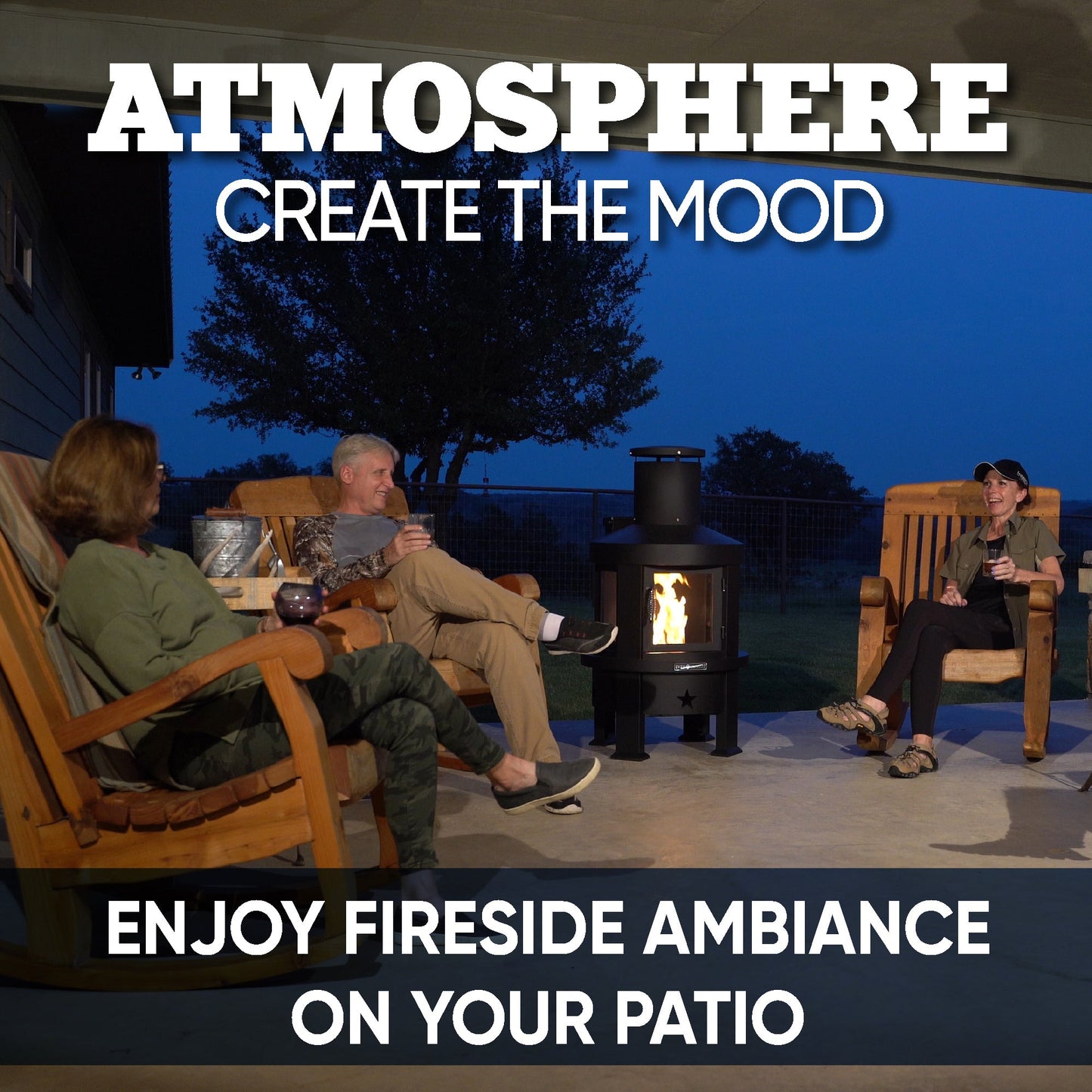 Even Embers® Pellet Chiminea – Fair Game Group