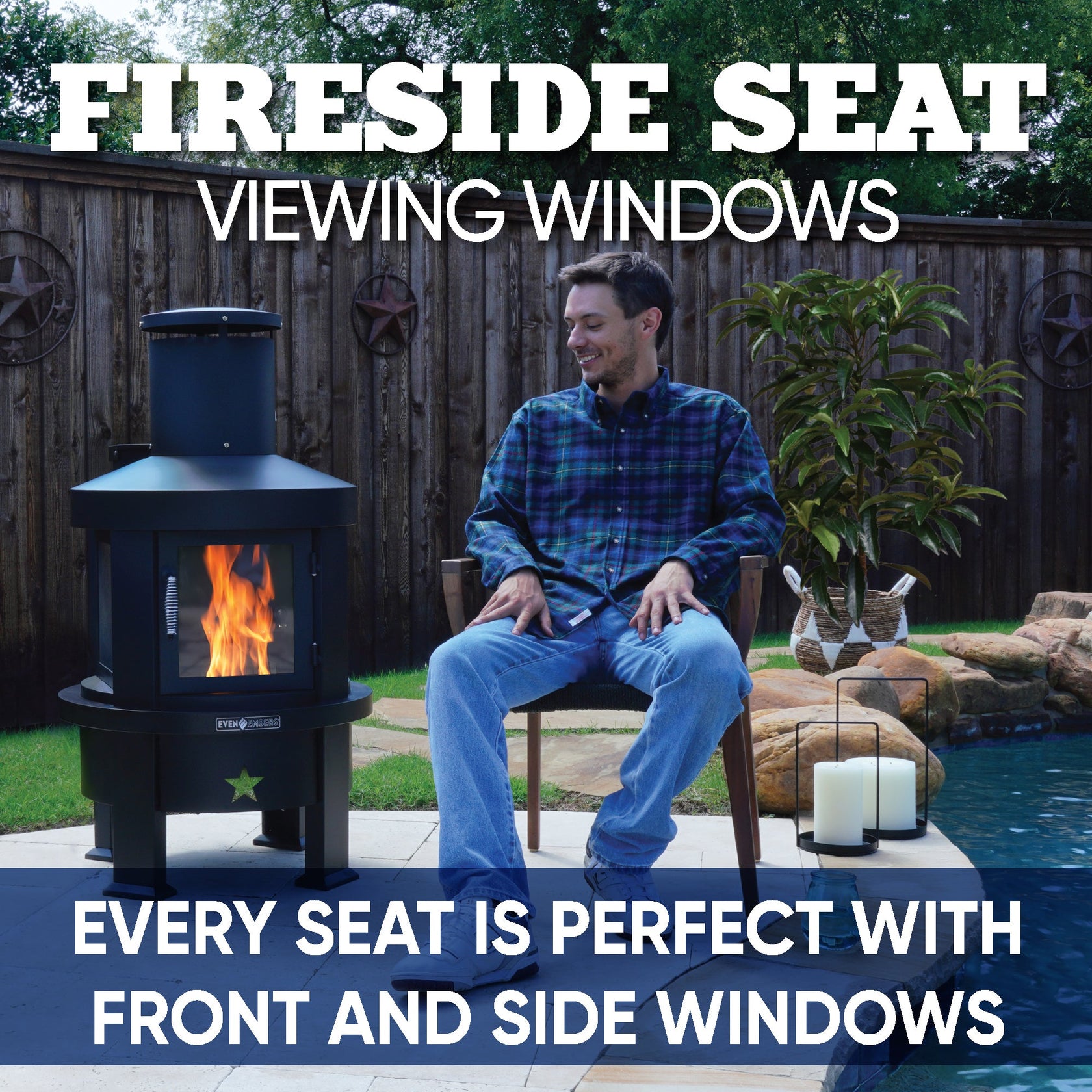 Even Embers® Pellet Chiminea – Fair Game Group