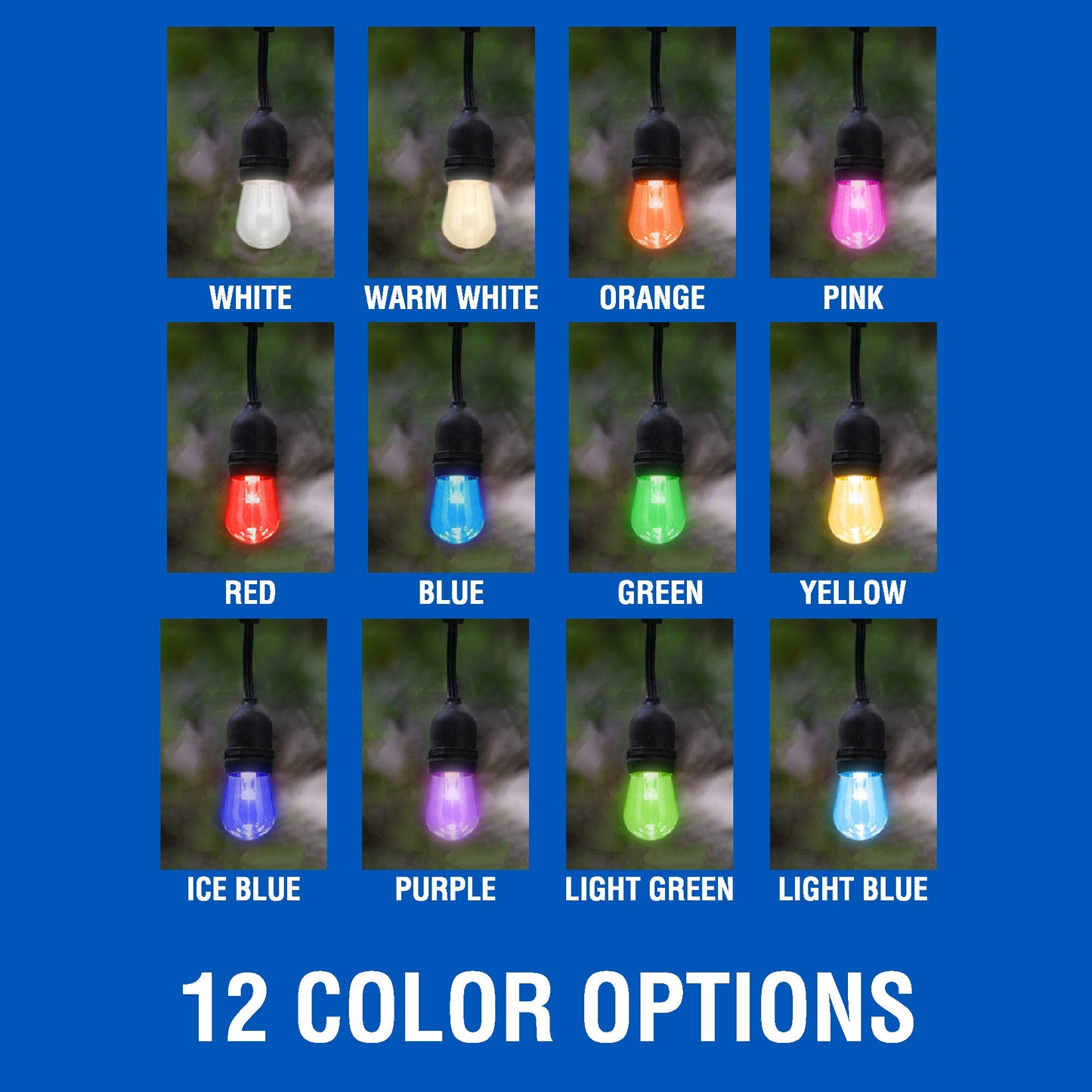 Lux-Landscape 29 ft. Color Changing String Lights – Fair Game Group