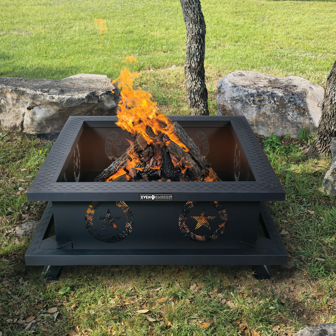 Even Embers Heavy Gauge Fire Pit – Fair Game Group