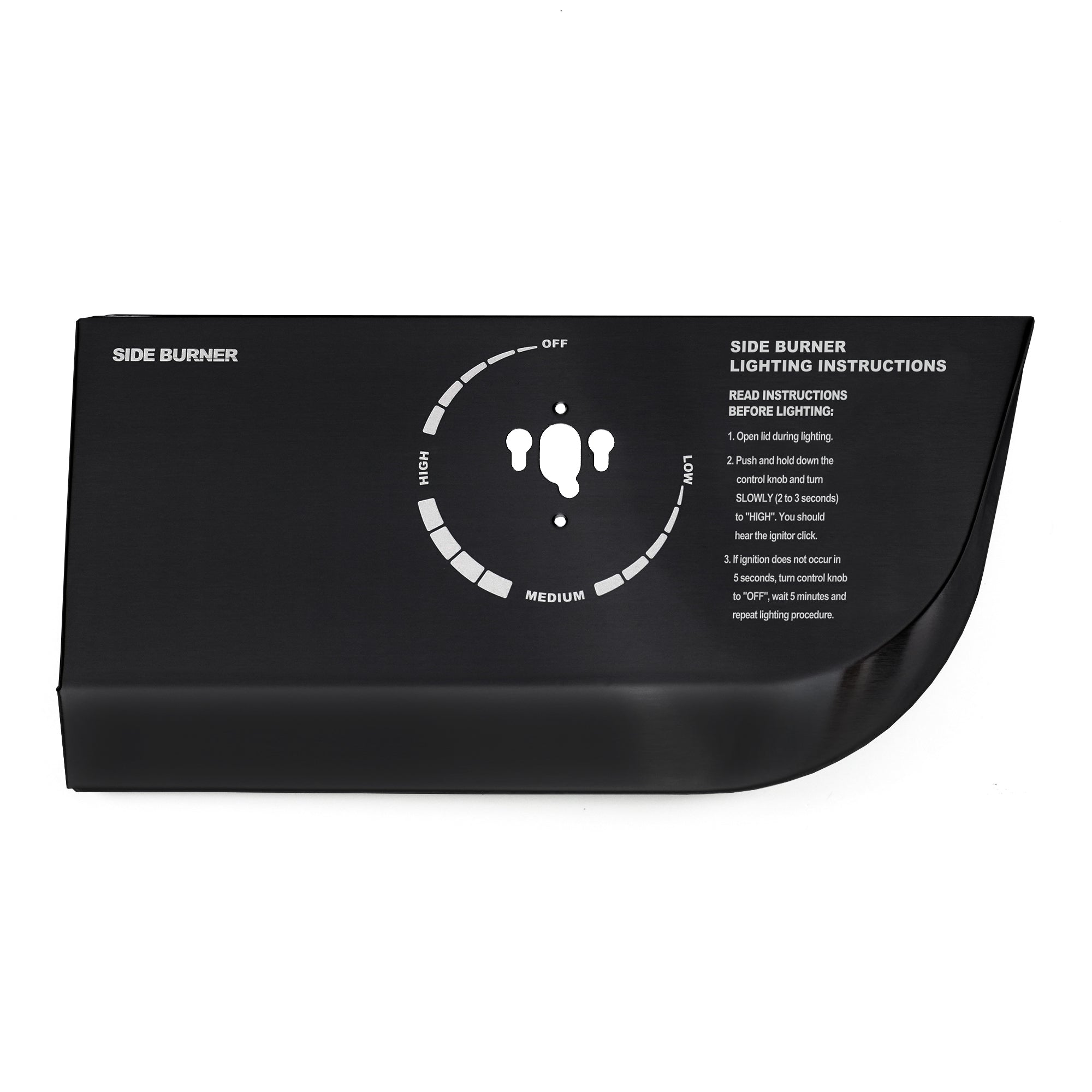 Side Burner Control Panel – Fair Game Group