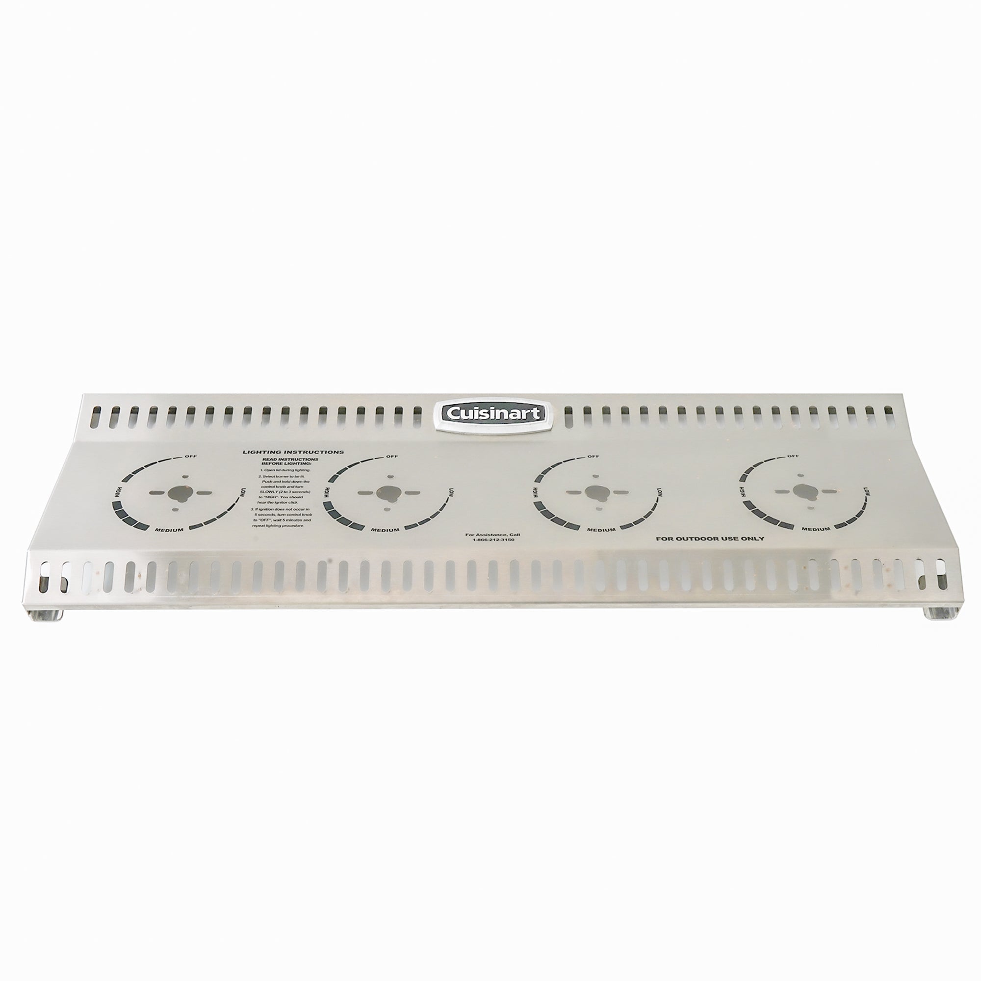 Cuisinart Deluxe Four Burner Gas Grill Control Panel - GAS1456ASO ...