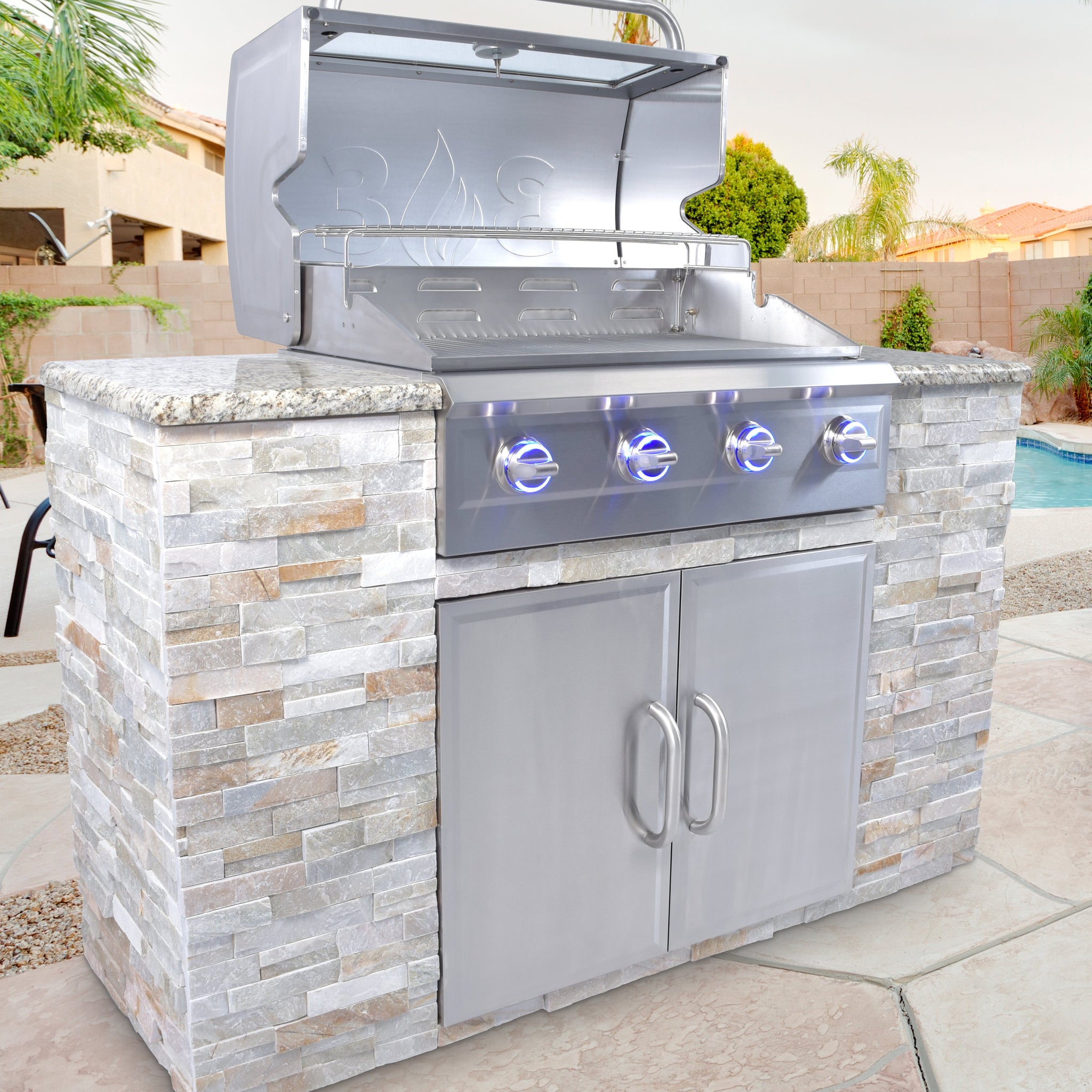 3 Embers Drop-In Four Burner Gas Grill – Fair Game Group